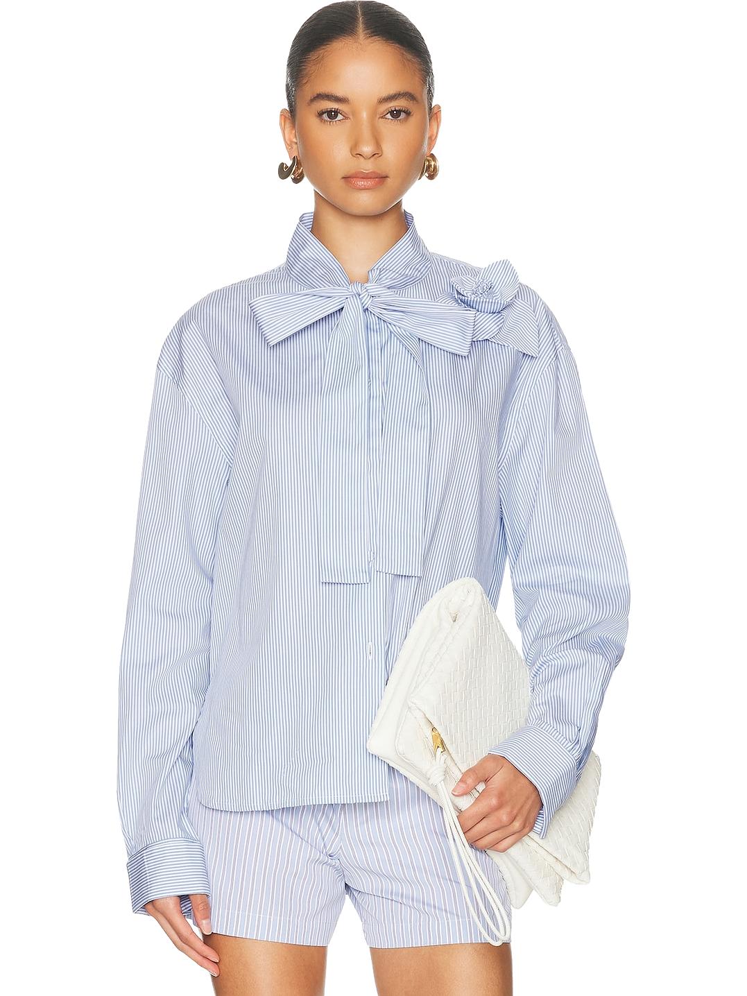 AKNVAS Flor Stripe Shirt